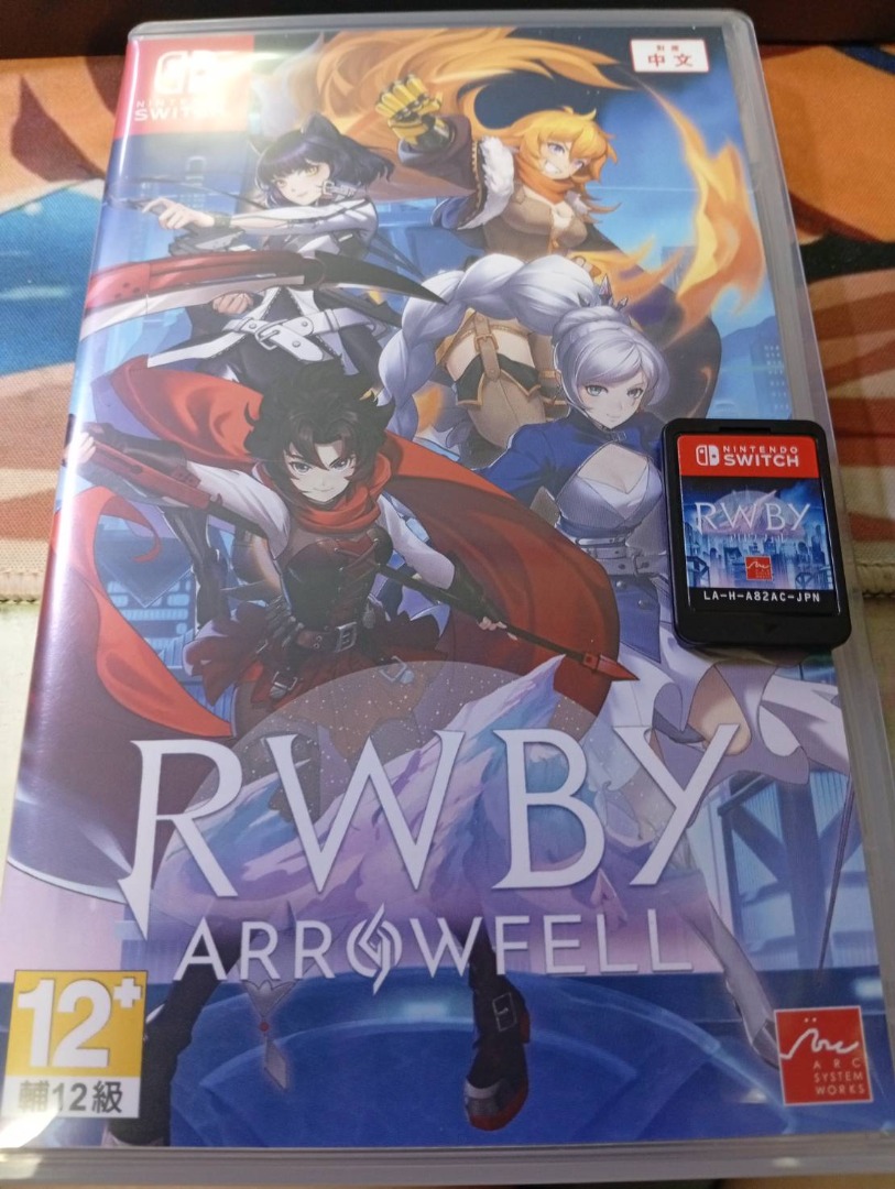 NS Switch 遊戲 RWBY Arrowfell 中文版, 電玩遊戲相關, 電玩、電腦遊戲軟體, Nintendo 任天堂在旋轉拍賣