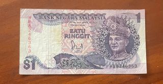 Old RM10 $10 Malaysia Ringgit Note Rare, Hobbies & Toys, Collectibles ...