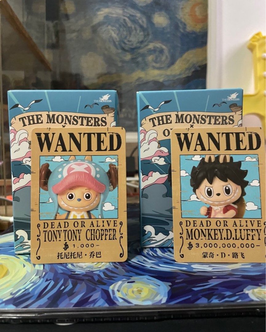 One Piece x Pop Mart The Monsters Labubu Collab - Tony Tony Chopper ...