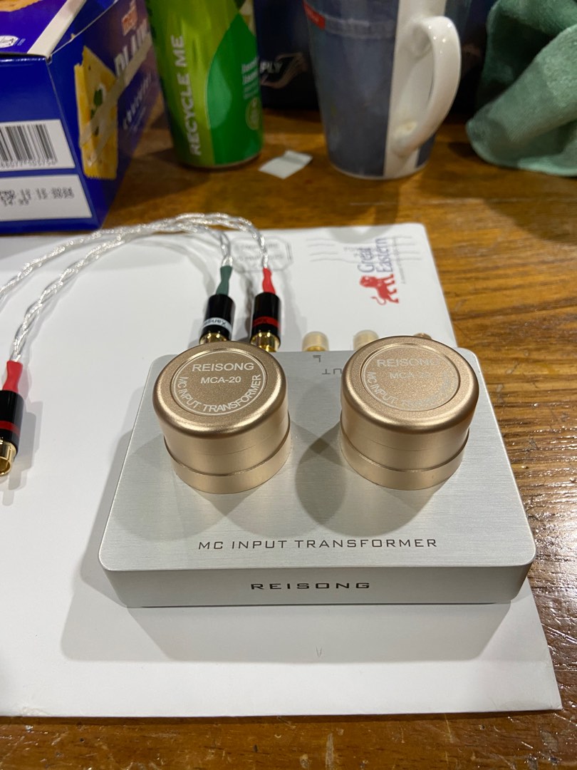 Phono MC step up transformer 1:20 gain, Audio, Soundbars, Speakers ...