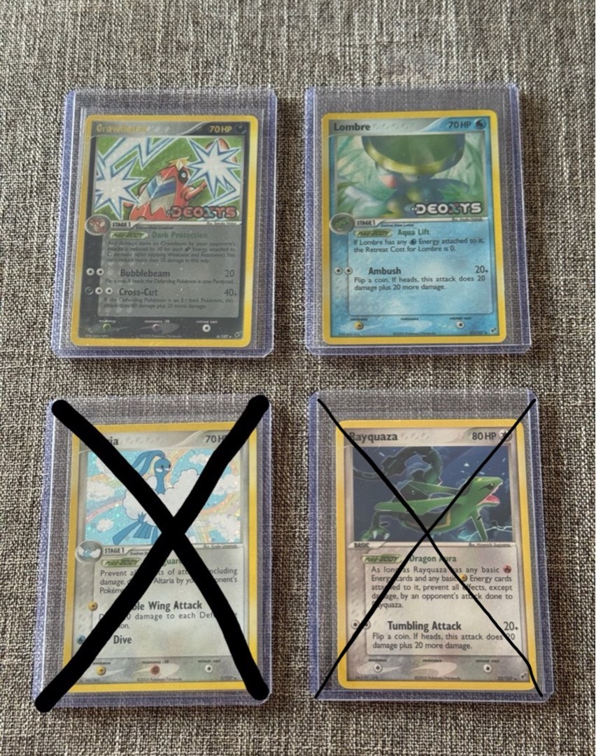 Pokemon Deoxys Collection, Hobbies & Toys, Toys & Games on Carousell