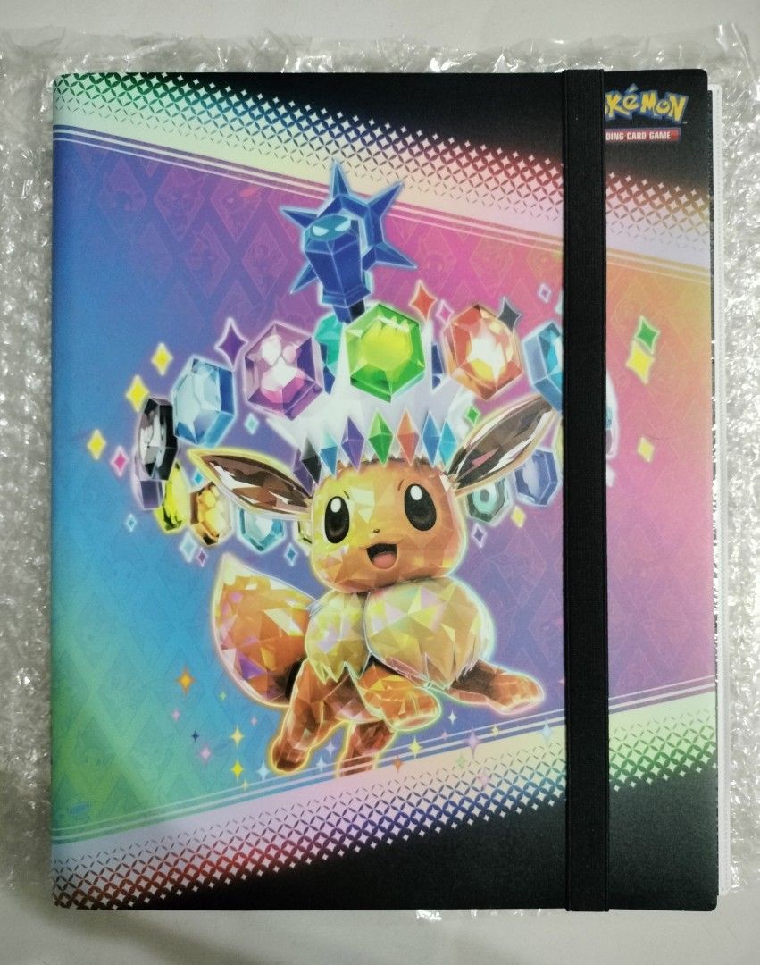 Pokemon TCG Scarlet Violet Prismatic Evolutions Binder / album Eevee ...