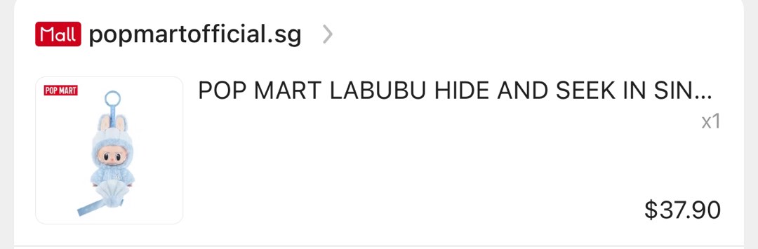 Popmart Labubu Merbubu Hide And Seek Singapore, Hobbies & Toys, Toys ...