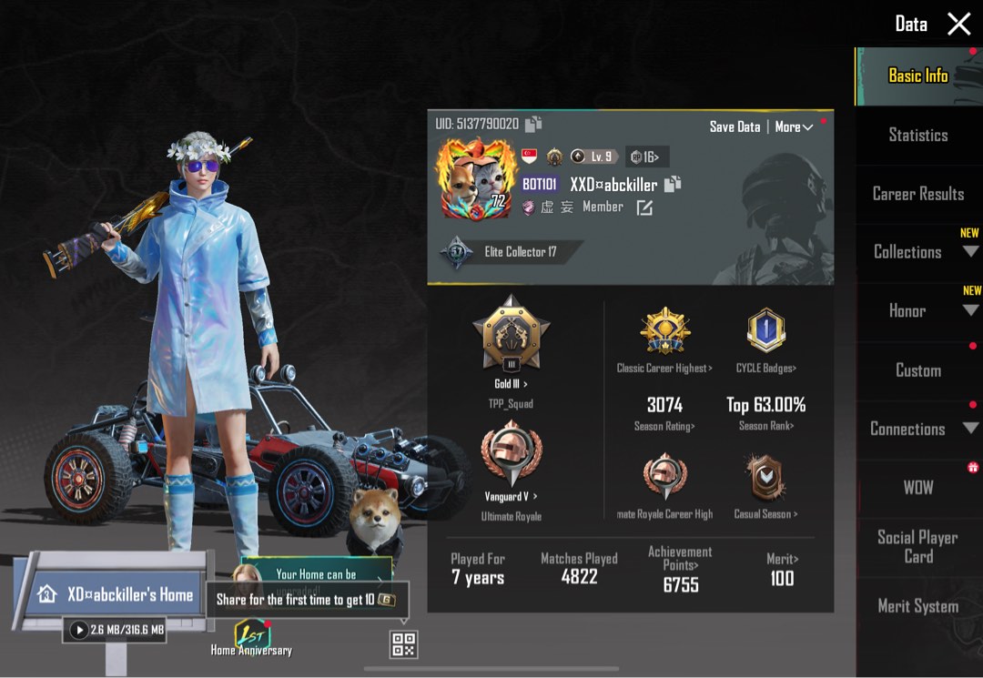 Pubg account light spender, Video Gaming, Video Games, Others on Carousell