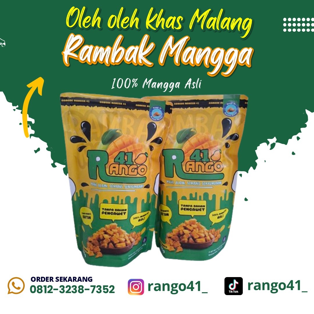 Rambak Mangga 200gr, Oleh-Oleh Khas Malang Paling Diburu Rango41 ...