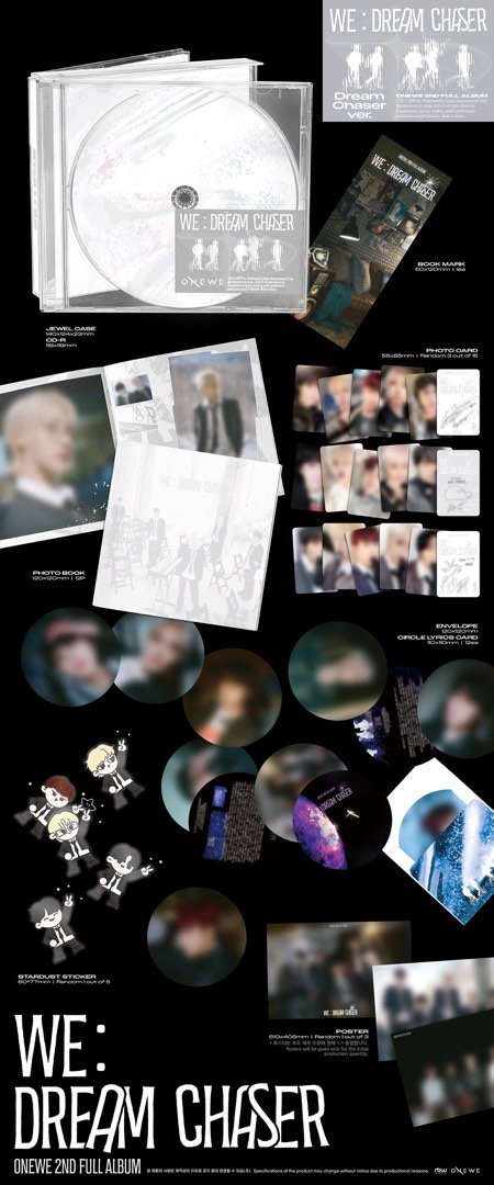 [SECURED] ONEWE WE: DREAM CHASER ALBUM + LUCKY DRAW PHOTOCARD, Hobbies ...
