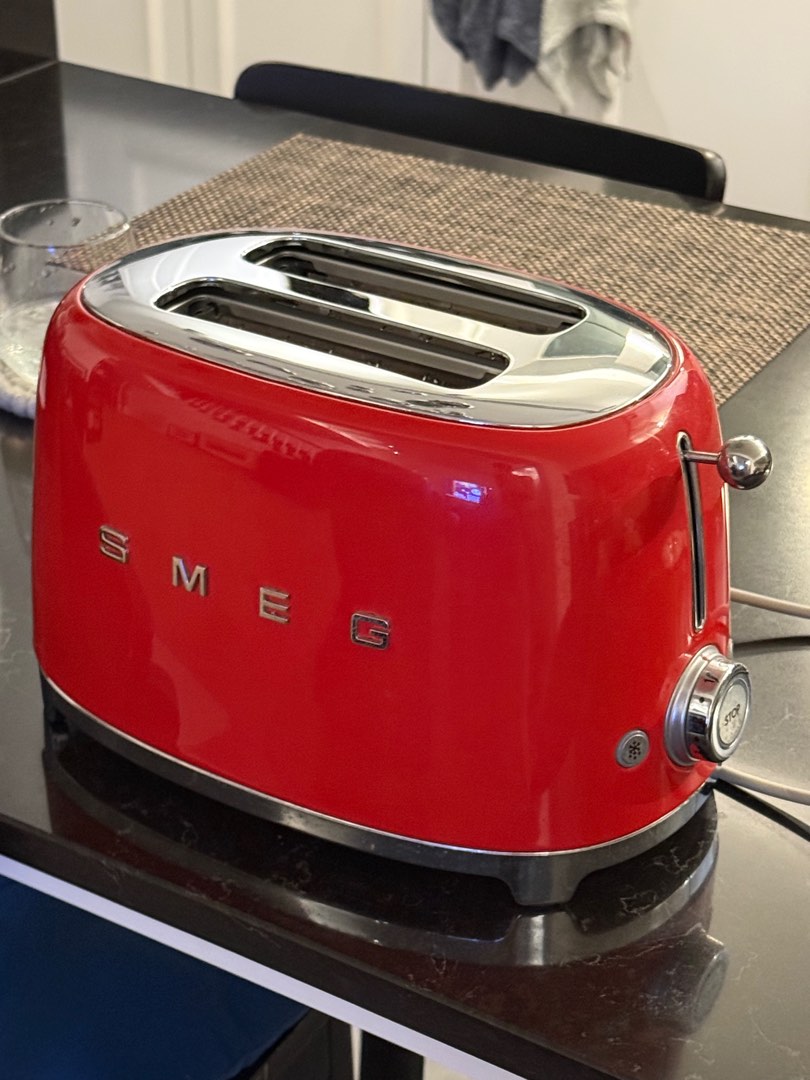 SMEG Toaster - Red, TV & Home Appliances, Kitchen Appliances, Ovens ...