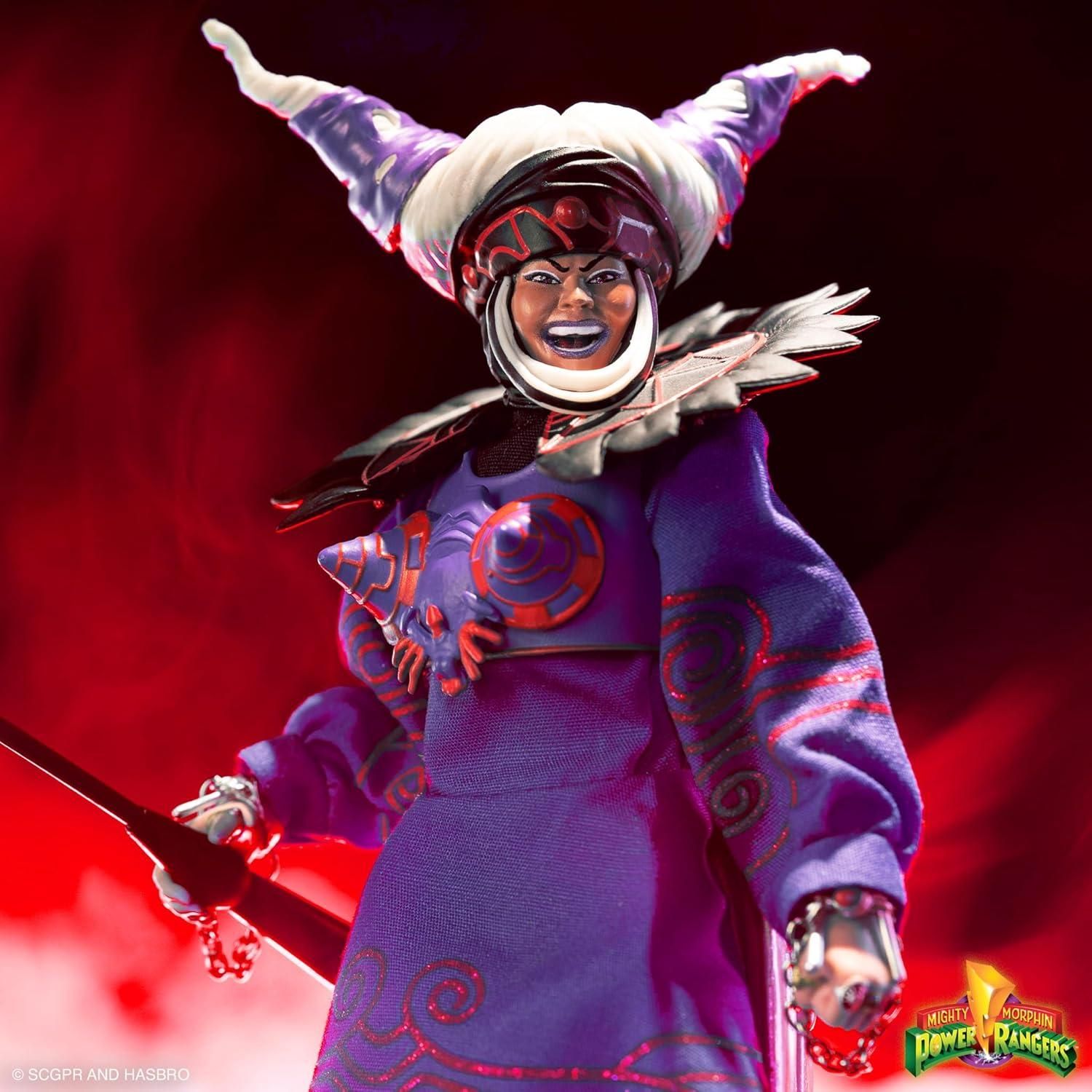Super7 Ultimates Mighty Morphin Power Rangers Rita Repulsa (Vile Violet ...