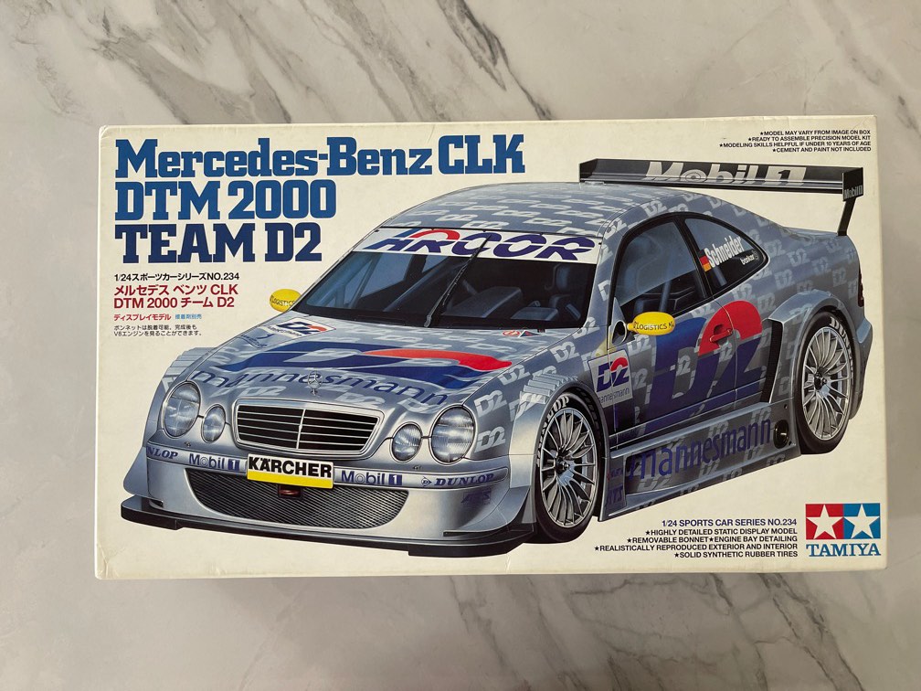 TAMIYA Mercedes CLK DTM 2000, Hobbies & Toys, Toys & Games on Carousell