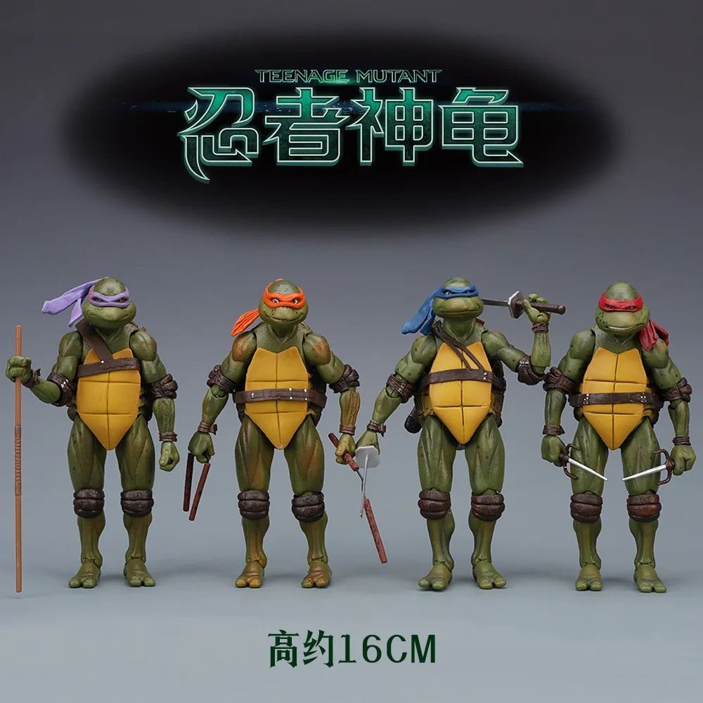 Teenage Mutant Ninja Turtles TMNT 1990s Version Movie Action Figure ...