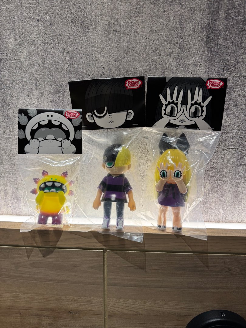 TTE 2025 grapebrain Nori Kun, Nigiru Chan, Macaroni. Grape Brain, Hobbies & Toys, Toys & Games ...