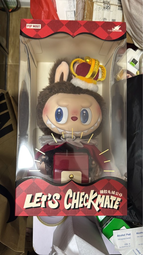 [Under Retail] Labubu King Checkmate, Hobbies & Toys, Toys & Games on ...