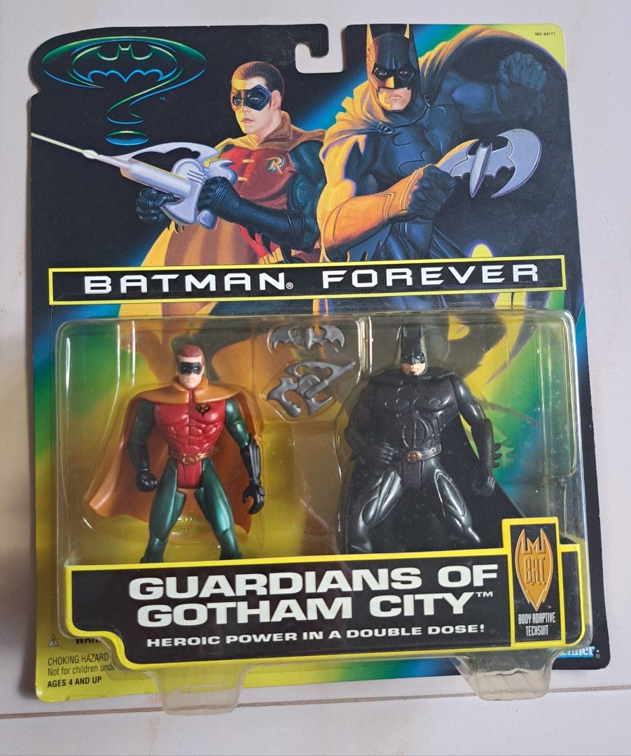 Val Kilmer Batman Forever Kenner DC Comic Multiverse Mcfarlane Spin ...