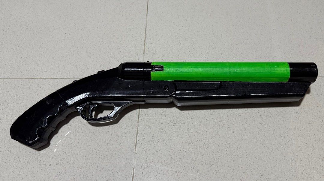 Valorant viper snakebite shorty 3D printed cosplay prop, Hobbies & Toys ...