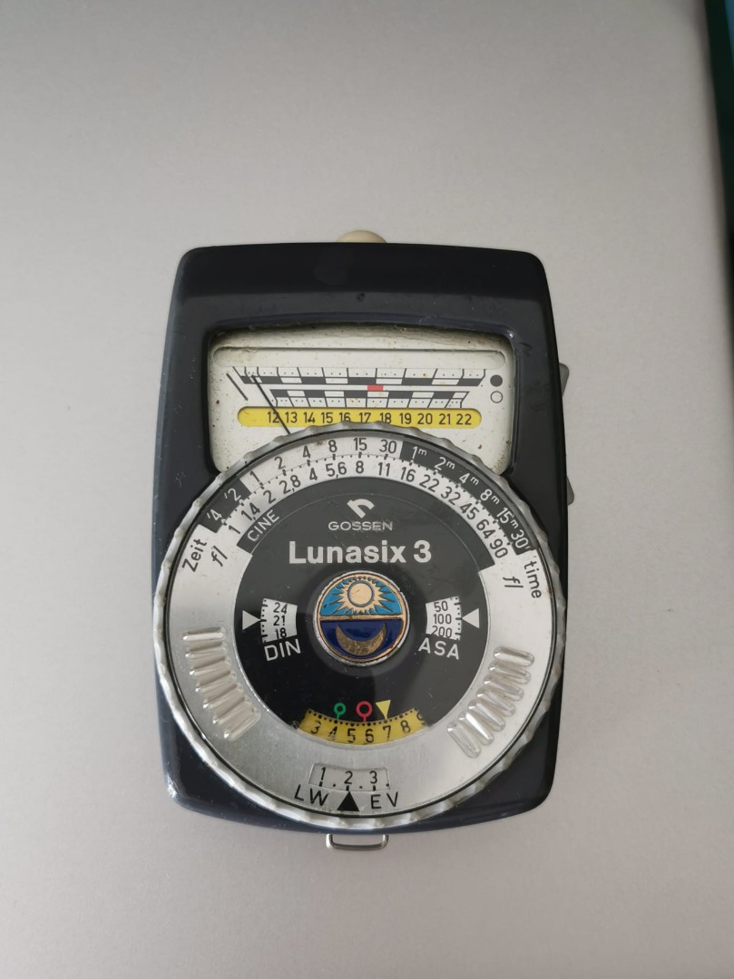 Vintage Gossen Lunasix 3 Light Meter, Photography, Photography Accessories, Lighting & Studio ...