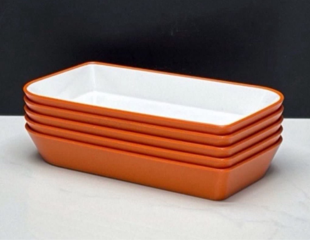 Vintage SINGAPORE AIRLINES SILK AIR Orange Meal Dish, Furniture & Home ...