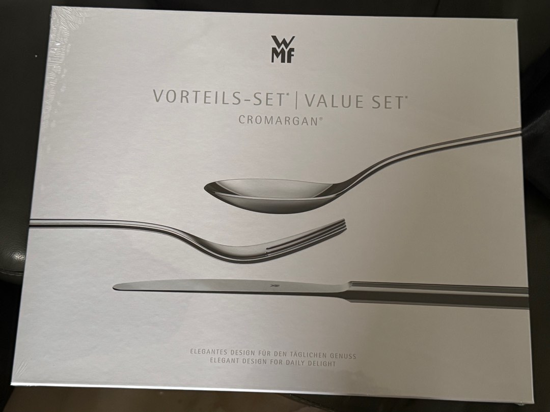 WMF CUTLERY VALUE SET* PALERMO, CROMARGAN®, 60-PIECE, Furniture & Home ...