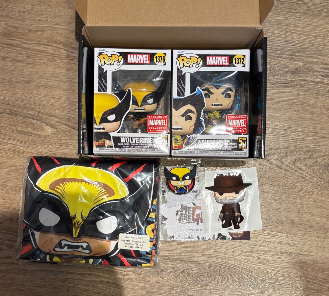 Wolverine 50 Years Anniversary Marvel Collector Corps Exclusive Funko ...