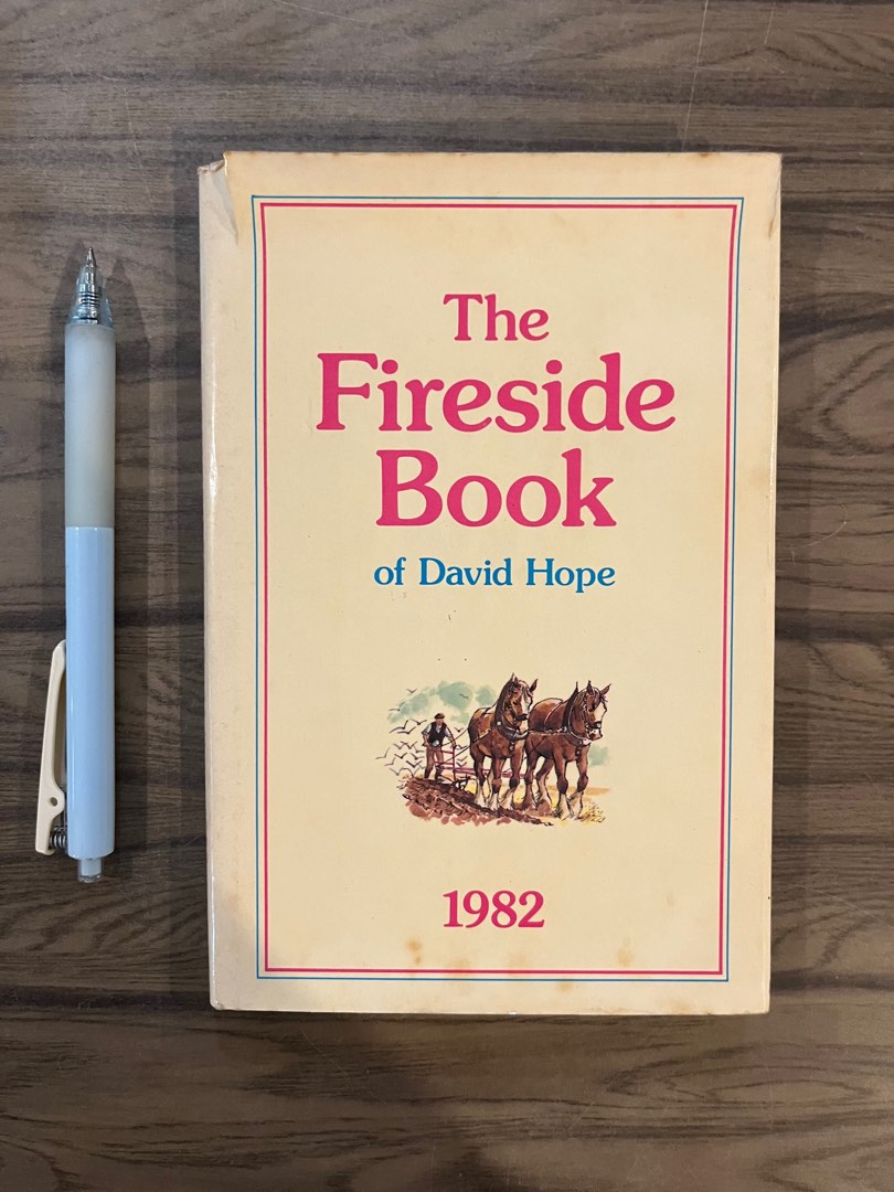 1982 The Fireside Book / A Picture and a Poem for every mood, Hobbies ...