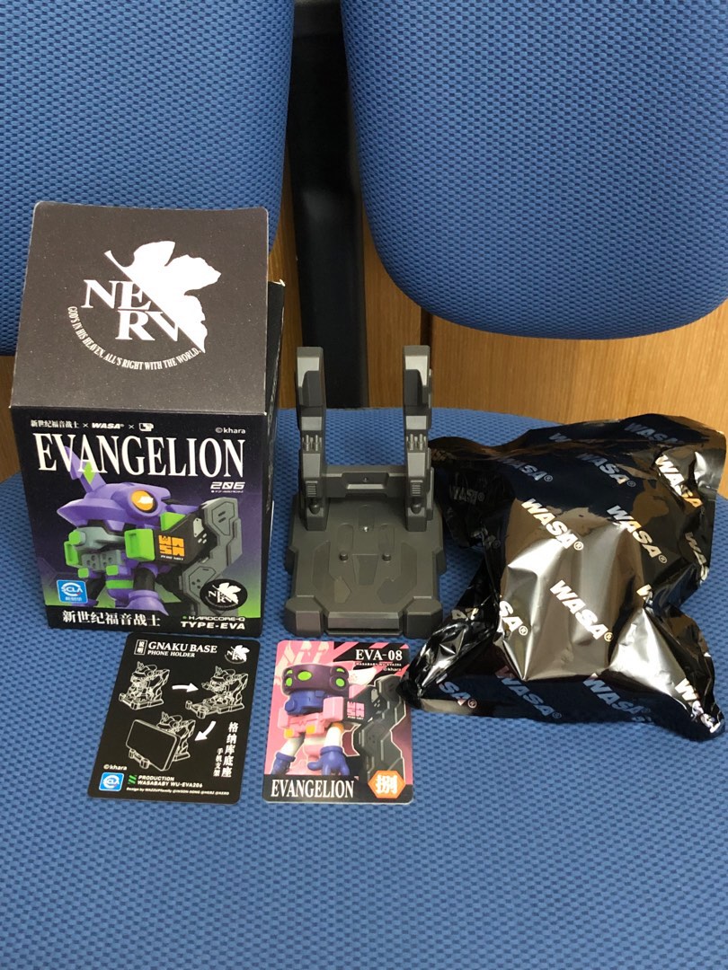 新世紀福音戰士 Evangelion x WASA Type -EVA 8號機 (手機架/ 手機座）, 興趣及遊戲, 玩具 & 遊戲類 ...