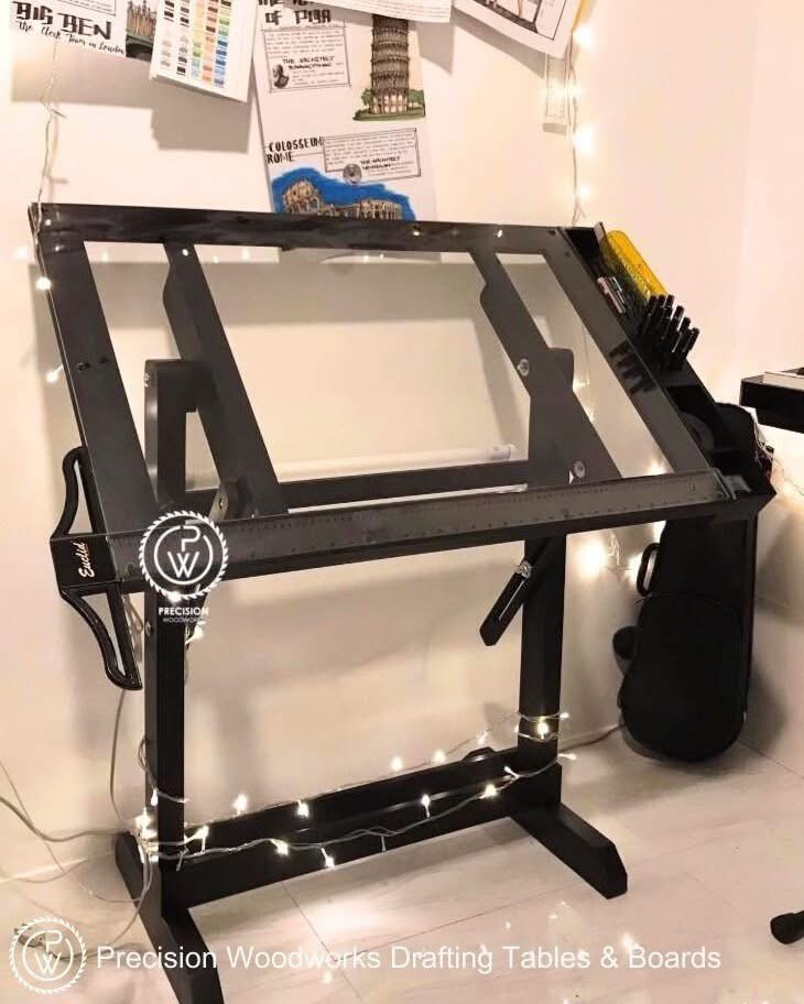 (RUSH) ACRYLIC DRAFTING TABLE, Furniture & Home Living, Furniture ...