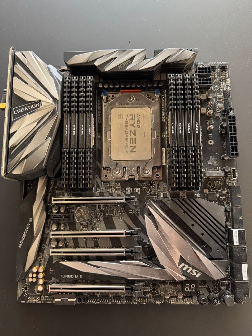 AMD Threadripper 32 core 2990wx CPU + 128GB RAM + Motherboard ...