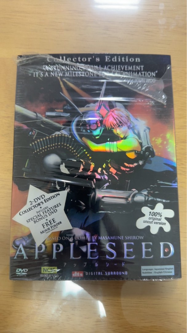 Appleseed 2-DVD Collector's Edition, Hobbies & Toys, Music & Media, CDs & DVDs on Carousell