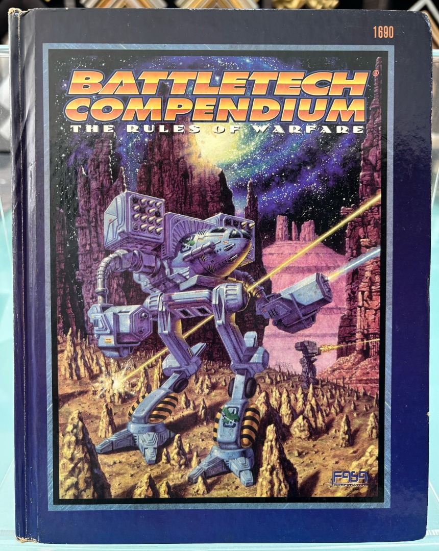 Battletech Compendium The Rules of Warfare FASA Corp 1690, Hobbies ...