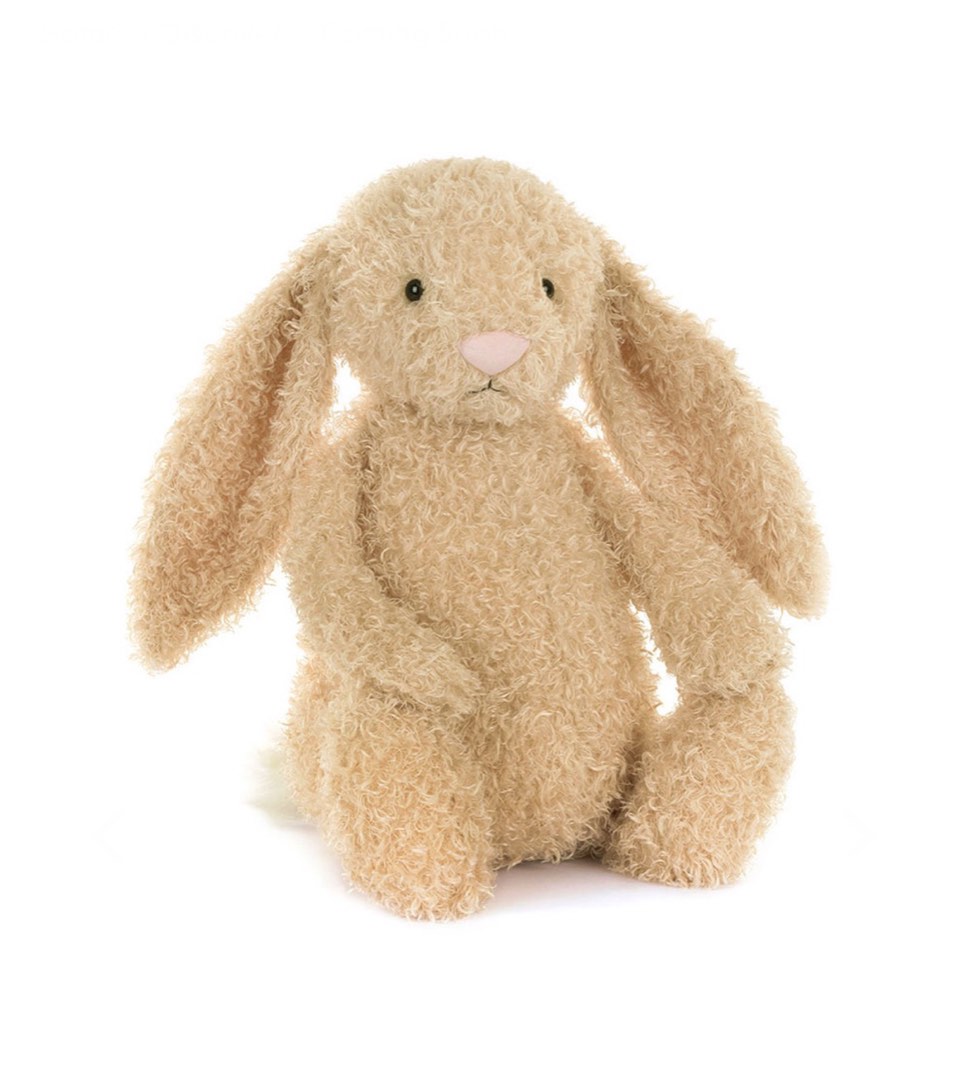 BNWT Jellycat Bashful Luxe Bunny Curly Huge, Hobbies & Toys, Toys & Games on Carousell