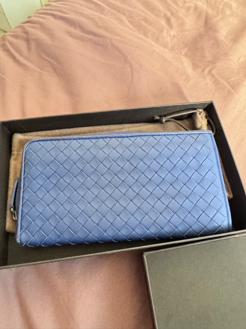 Bottega Veneta Long Wallet, Luxury, Bags & Wallets on Carousell