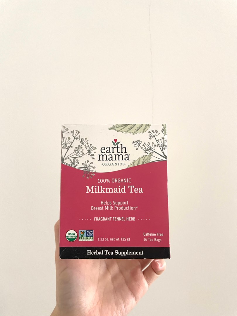 (BRAND NEW) Milkmaid tea boost breast milk production, Babies & Kids ...