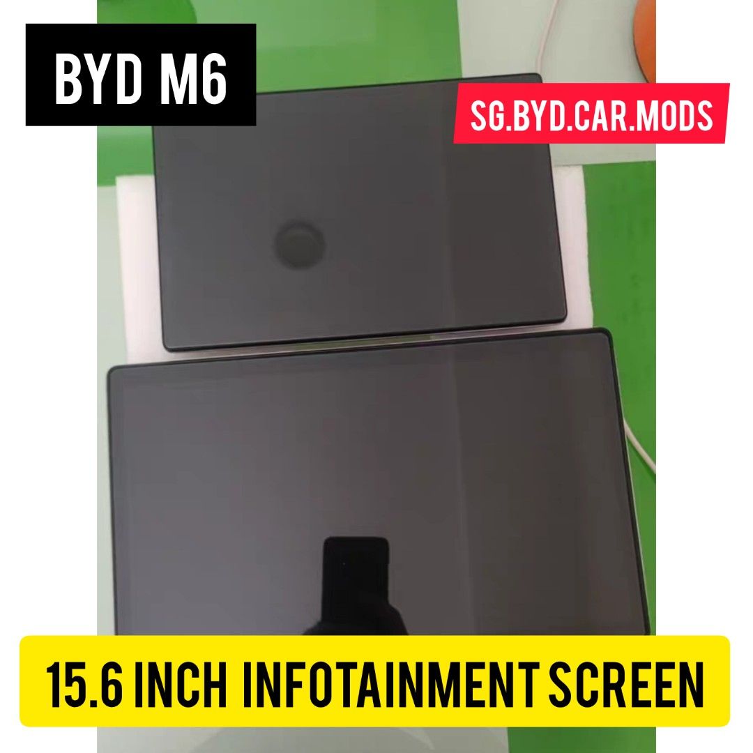 BYD M6 - 15.6 inch infotainment screen / MMI / Main centre console, Car ...