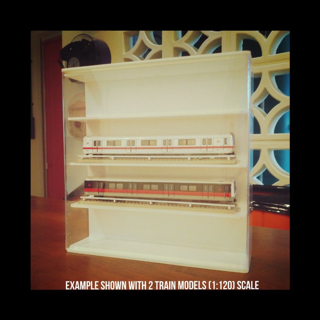 C151 Singapore MRT Train 1987 1:120 with 4 tier display, Hobbies & Toys ...