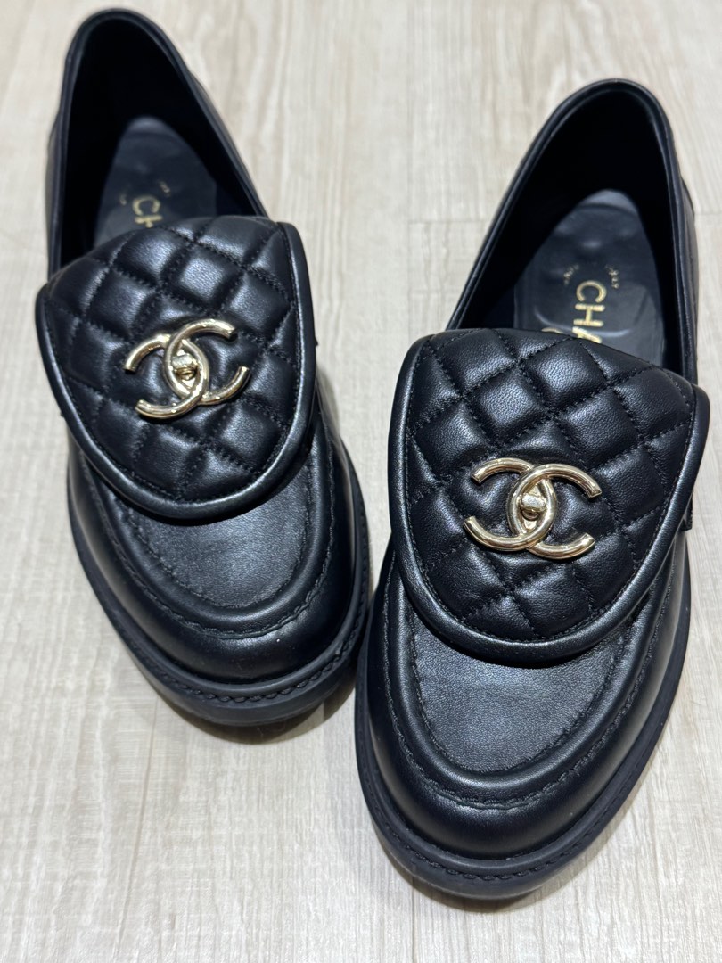 Chanel loafer, Luxury, Sneakers & Footwear on Carousell