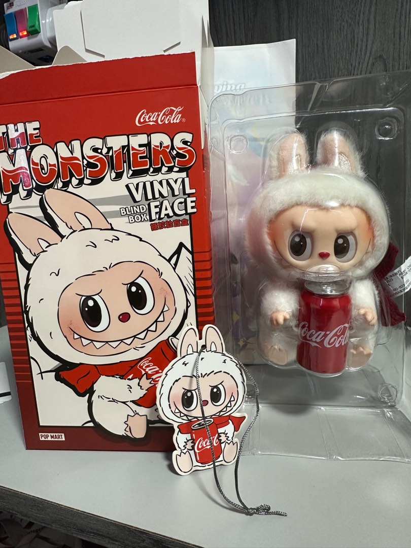 Coke Cola Labubu, Hobbies & Toys, Toys & Games on Carousell