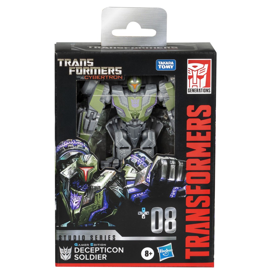 罕有Cool 變形金剛Transformers: War for Cybertron 08 Deception Soldier Action ...