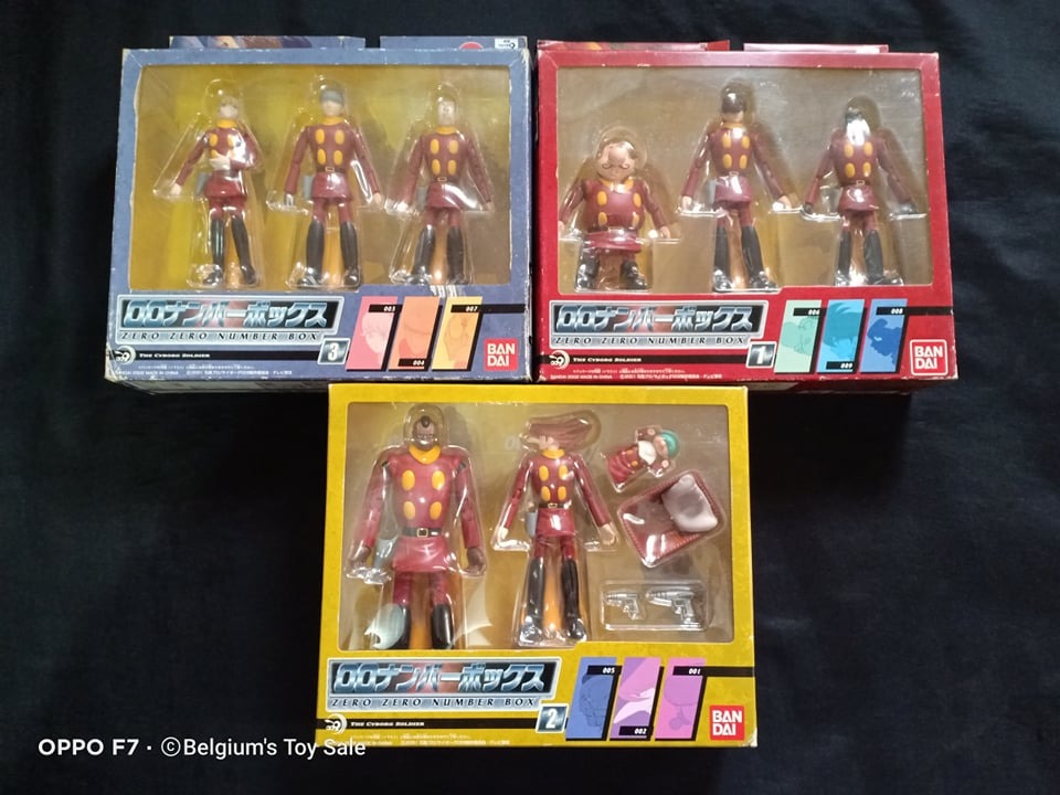 CYBORG 009 - Bandai Figure Zero Zero Number Box - The Cyborg Soldier ...