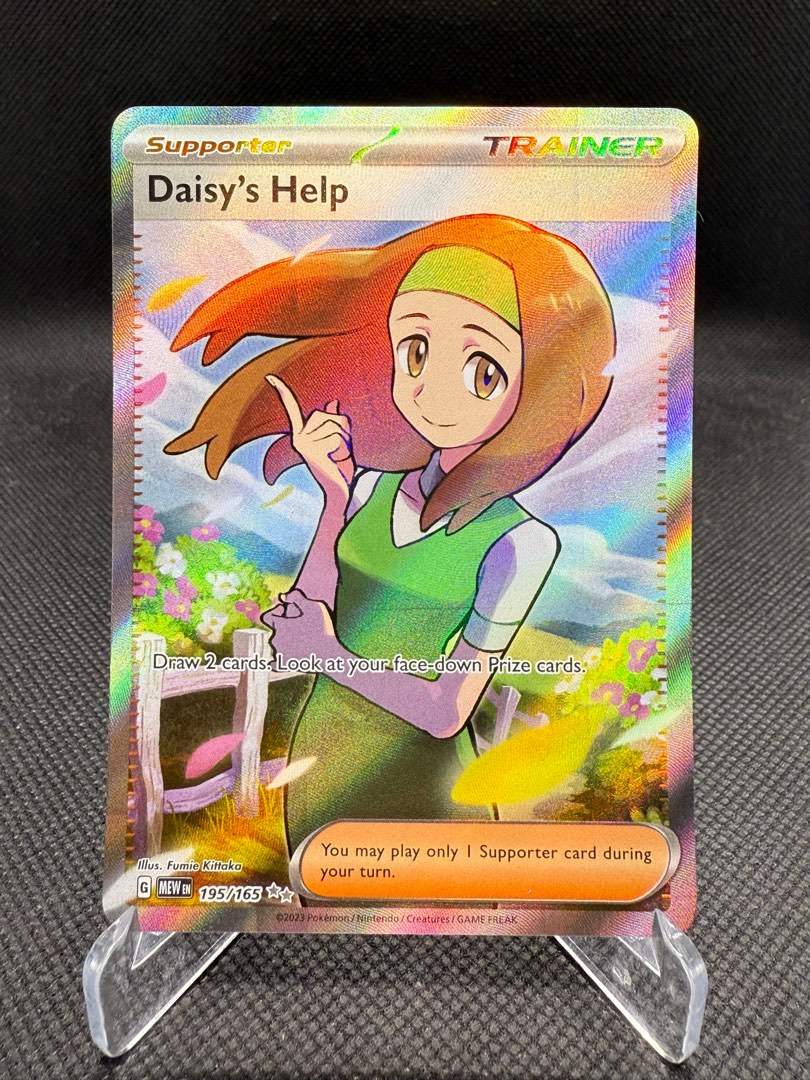 Daisy’s Help FA 195/165 (Pokémon 151 Pokémon cards), Hobbies & Toys, Toys & Games on Carousell