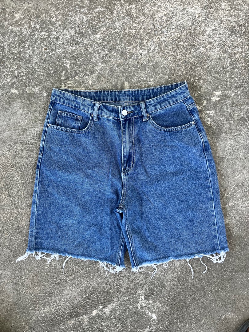 Dazy Jorts Distressed, Men's Fashion, Bottoms, Shorts on Carousell