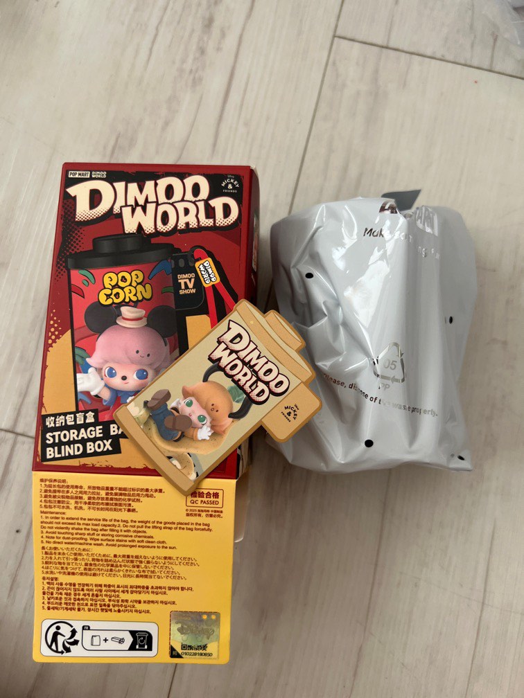 Dimoo World Disney Storage Bag, Hobbies & Toys, Toys & Games on Carousell
