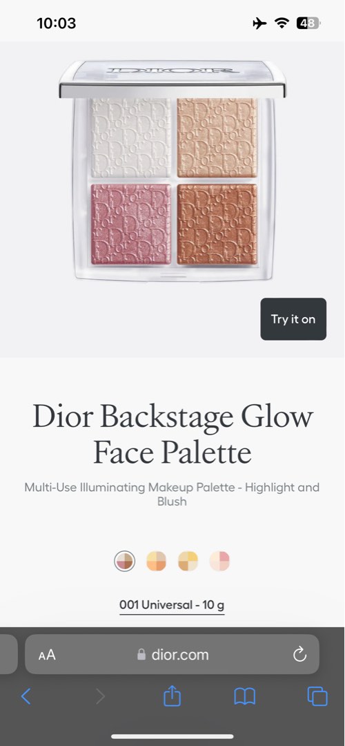 Dior Backstage 001 Univeral, Beauty & Personal Care, Face, Makeup on Carousell
