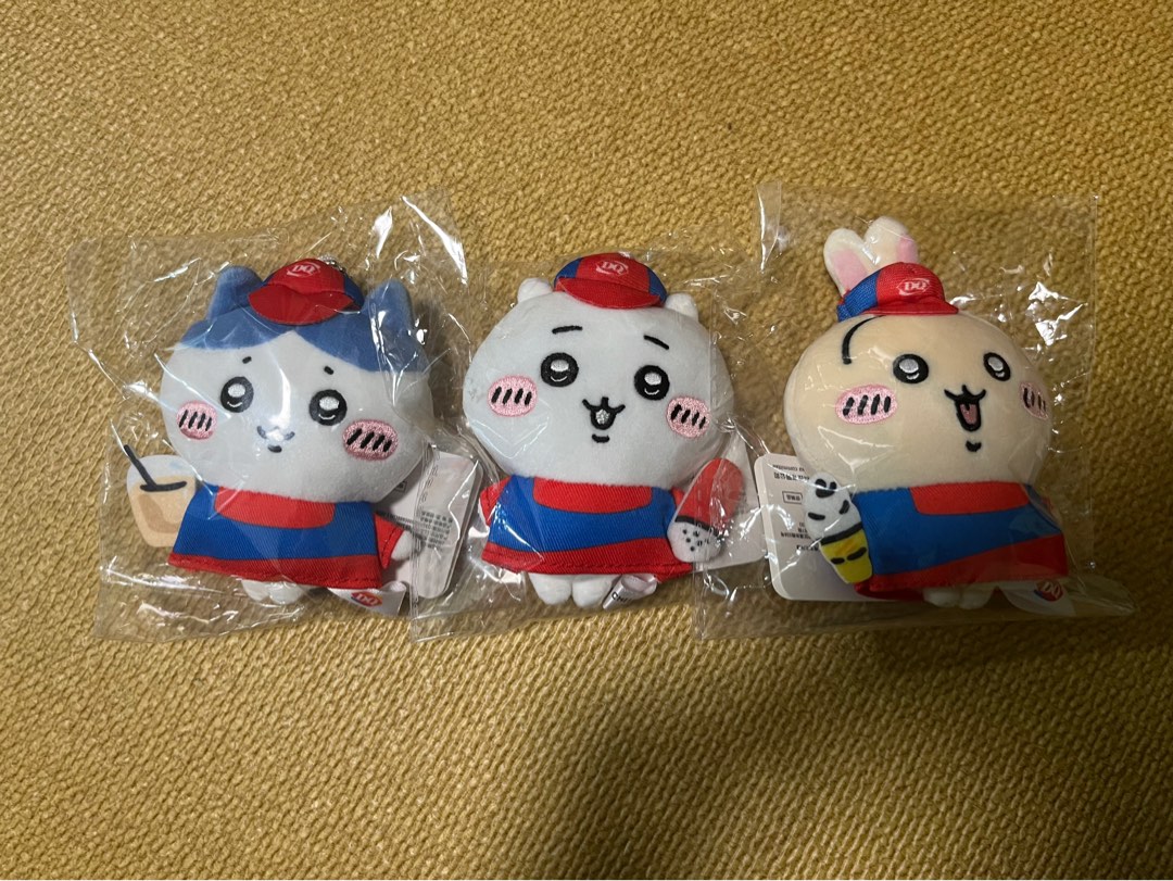 全新未拆DQ 聯乘 Chiikawa 全套, 興趣及遊戲, 玩具 & 遊戲類 - Carousell