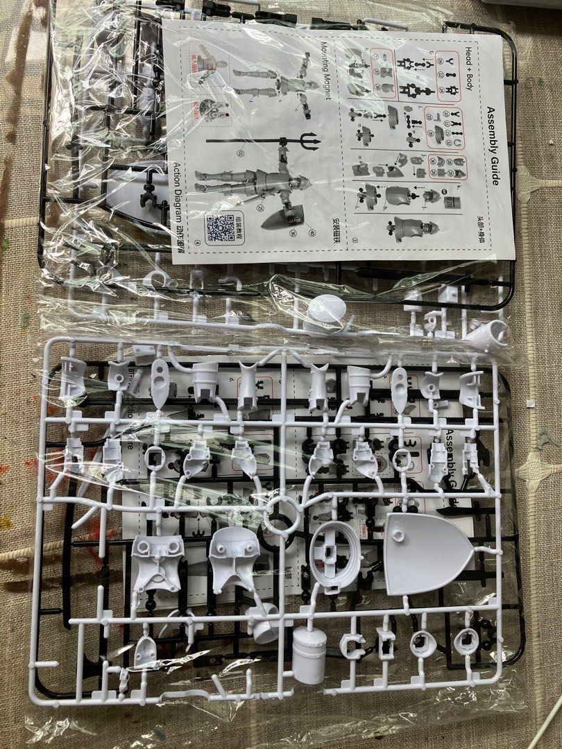 Dummy 13 Lucky 13 Action figure Multi-joint 3D printed Medieval Warrior ...