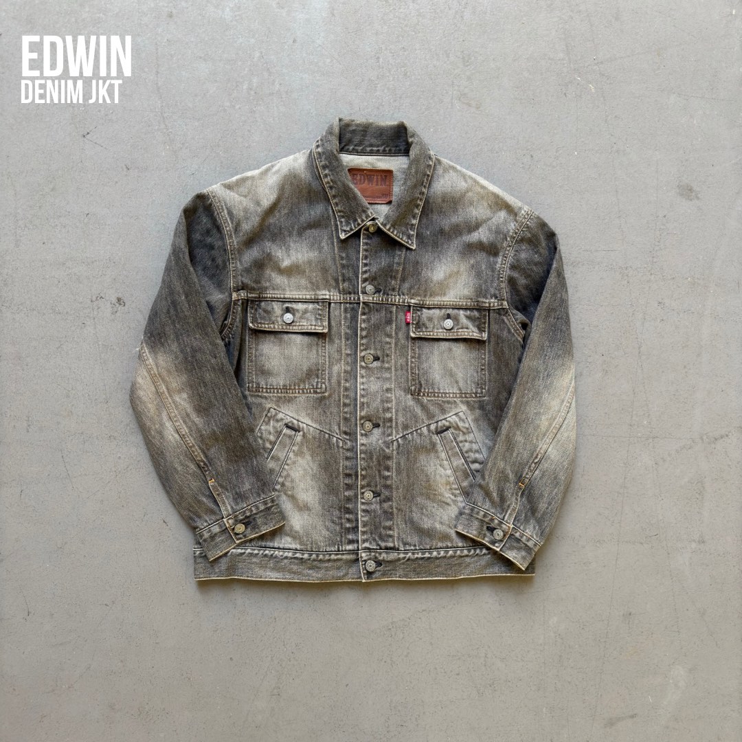 Edwin Denim Jacket, Men's Fashion, Coats, Jackets and Outerwear on ...