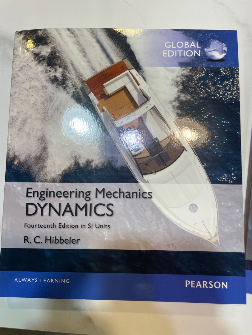 Engineering Mechanics DYNAMICS Fourteenth Edition in SI Units R. C. Hibbeler, 書籍、休閒與玩具, 書本及雜誌 ...
