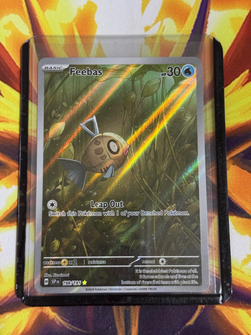 Feebas #198/191 Full Art Illustration Rare (Pokemon TCG English - SSP ...