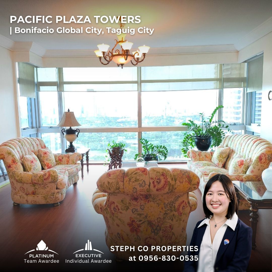 FOR SALE: BGC Pacific Plaza Towers 3BR Condo Unit, Taguig - (Direct ...
