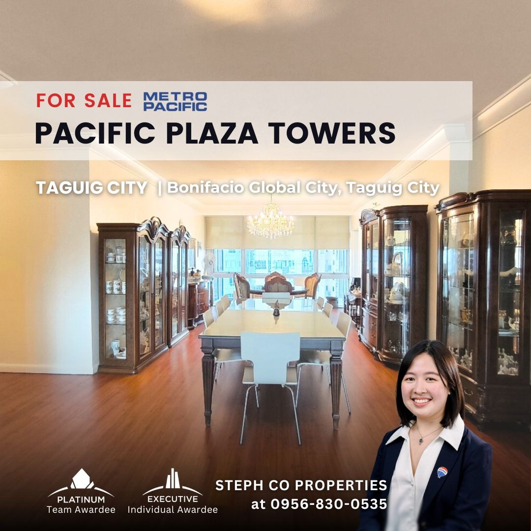 FOR SALE: BGC Pacific Plaza Towers 3BR Condo Unit, Taguig - (Direct ...