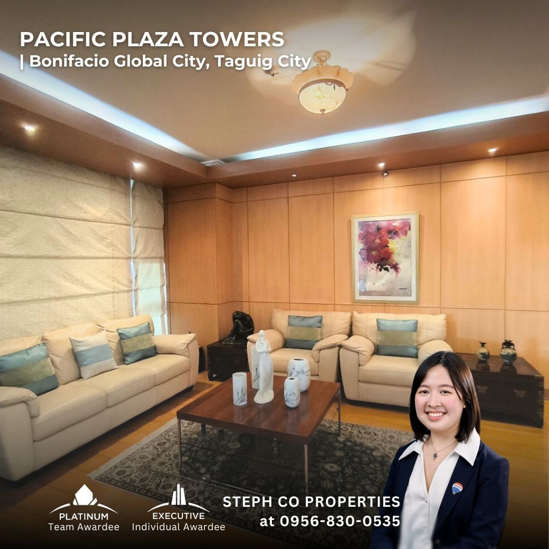 FOR SALE: BGC Pacific Plaza Towers 3BR Condo Unit, Taguig - (Direct ...