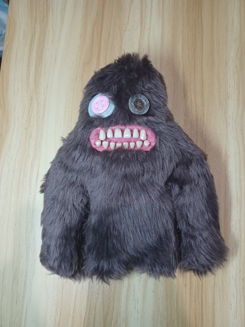 Fuggler - Sasquooch Budgie Brown Fur, Hobbies & Toys, Toys & Games on ...